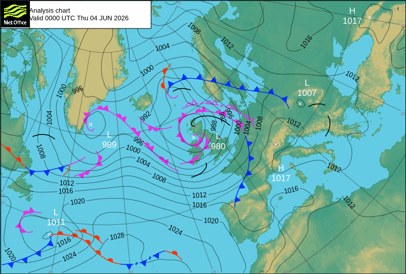 Surface Pressure Charts - Met Office