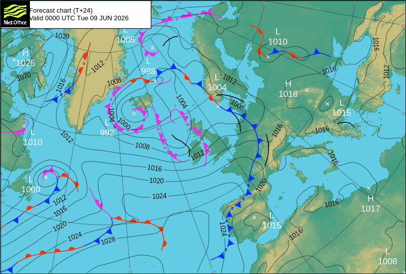 Surface Pressure Charts - Met Office