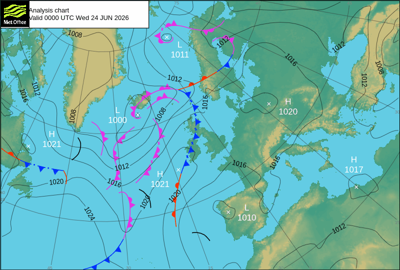 Surface Pressure Charts - Met Office