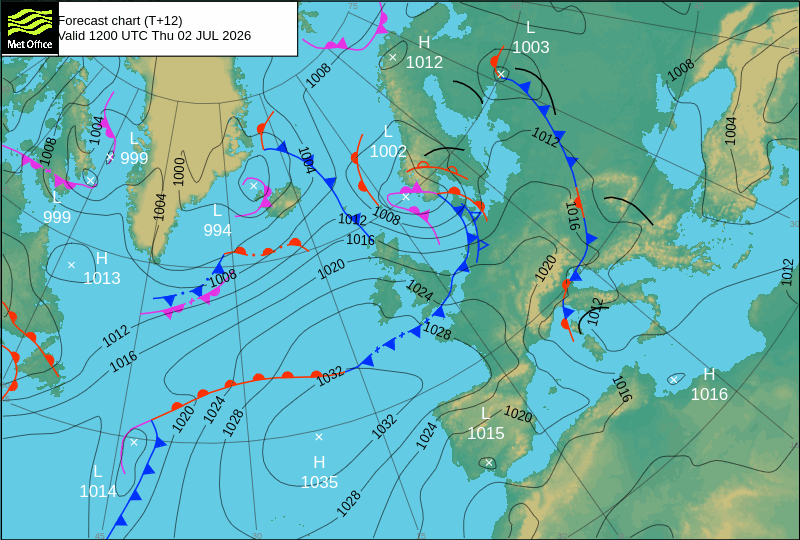 Surface Pressure Charts - Met Office